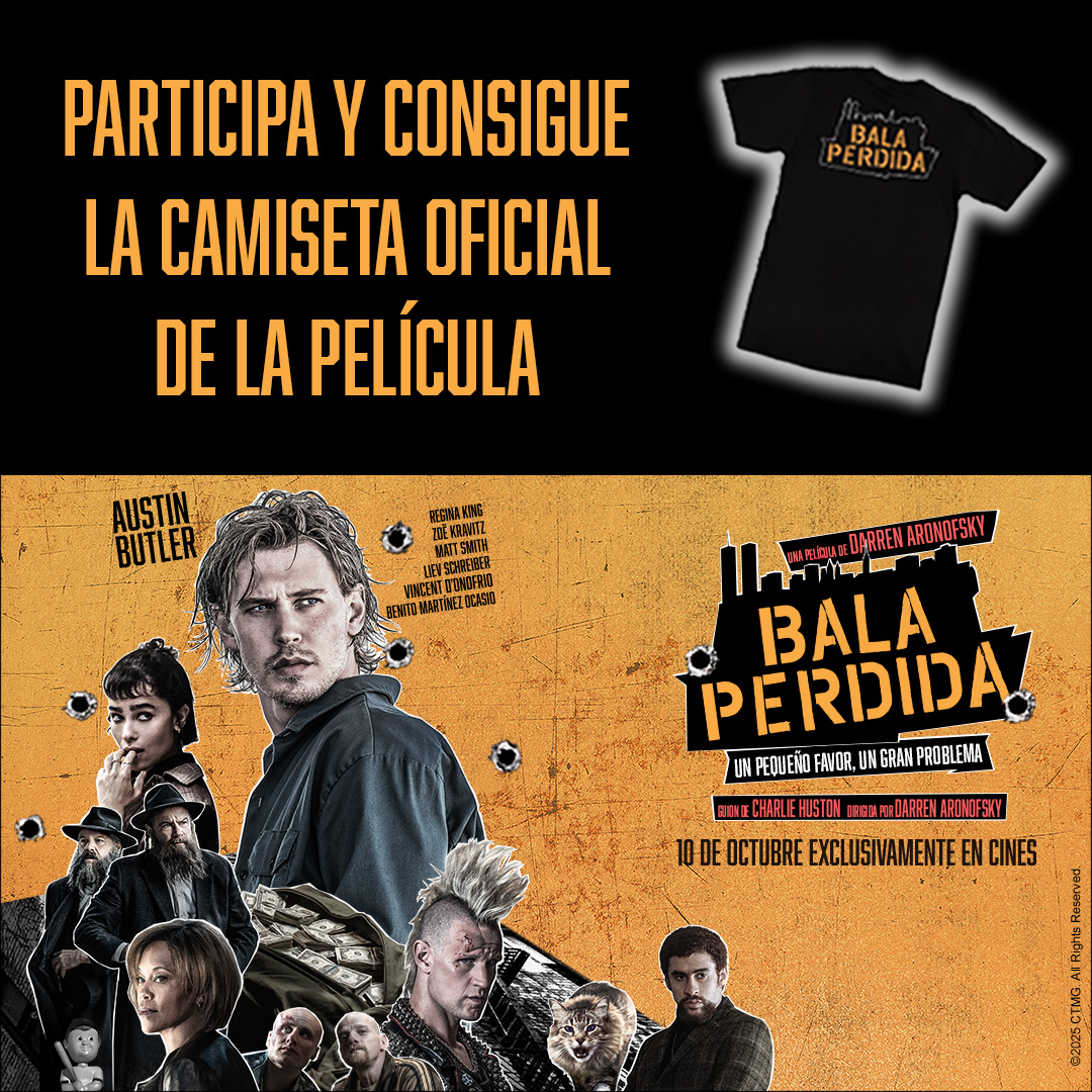 Evento: Sorteo Club Renoir: BALA PERDIDA camiseta en MADRID el día 14 ...
