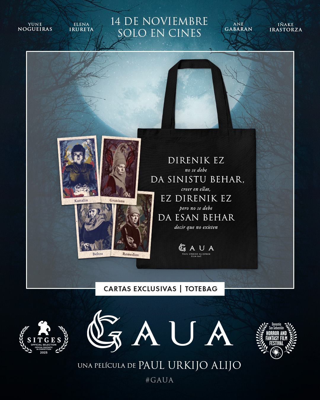 Evento: Sorteo Club Renoir: GAUA cartas protagonistas + tote bag en ...
